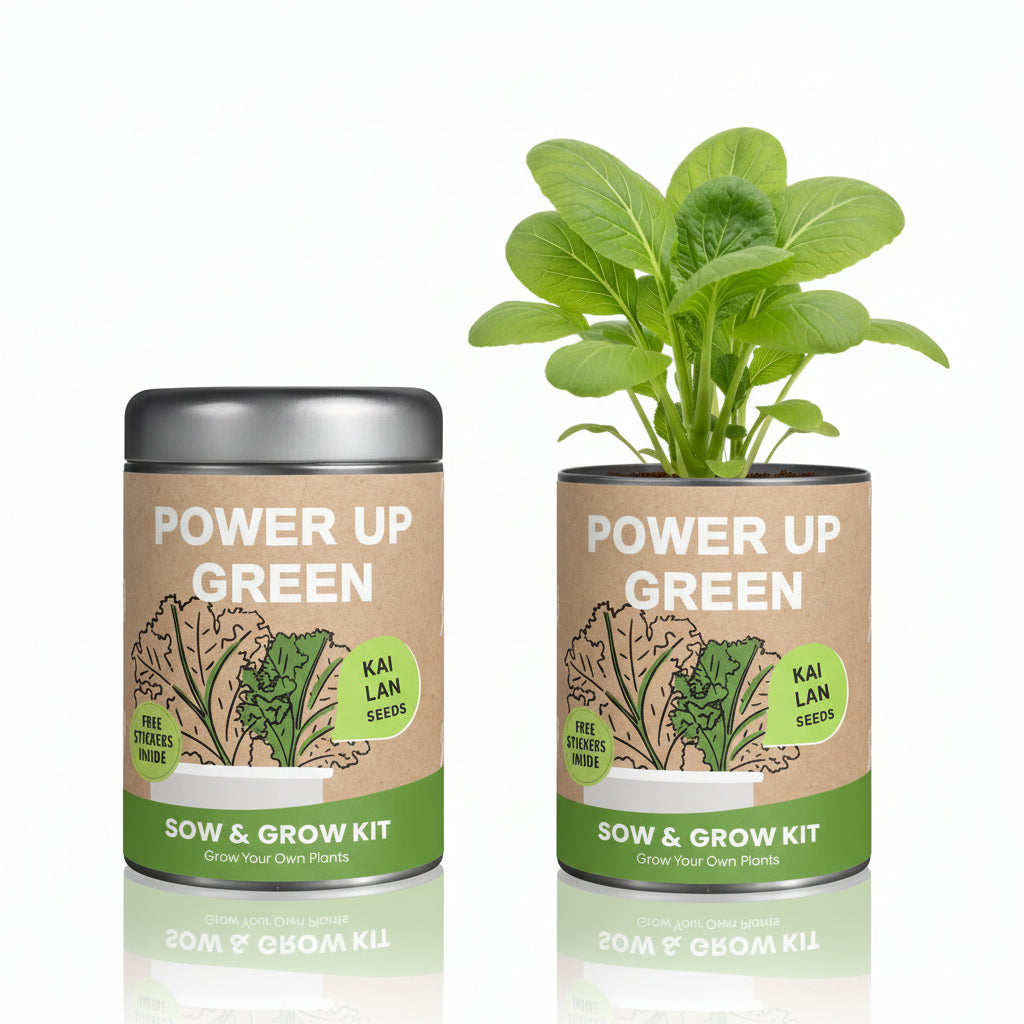 Sow & Grow Kit (Mini) - Kai Lan – Purple & Pure